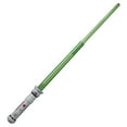 Star Wars Level 1 Green Lightsaber Toy with Light-up Extendable Blade ...