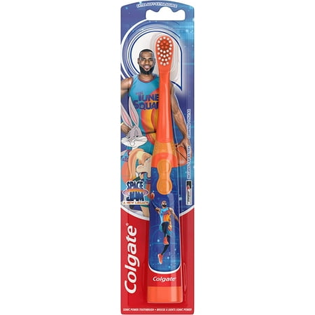 Colgate Kids Space Jam Sonic Power Toothbrush 1 Count (Pack of 1 ...