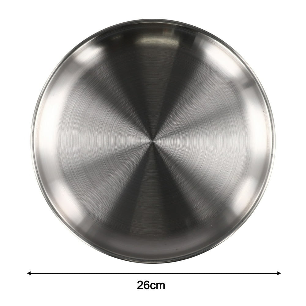Click here for Eigthtail Stainless Steel Dinner Plates Set 10-Inc... prices