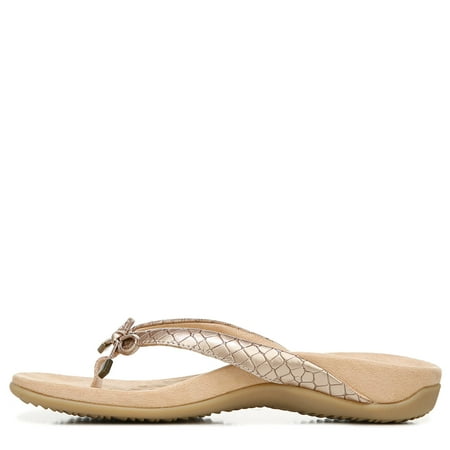 Vionic Women's Rest Bella Toe Post Sandal- Supportive Ladies Orhtotic ...