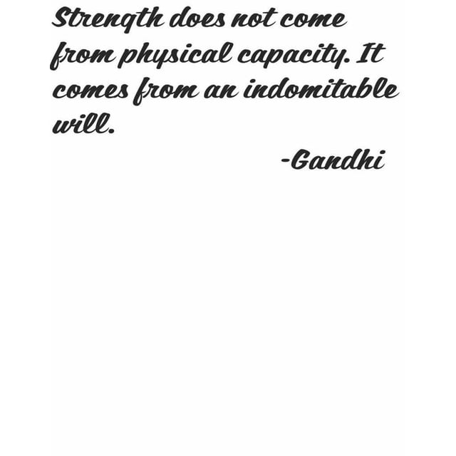 Design With Vinyl Strength Does Not Come From Physical Capacity Artwork ...