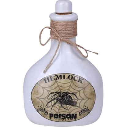 Hemlock Ceramic Poison Bottle by Medieval Collectibles - Walmart.com ...