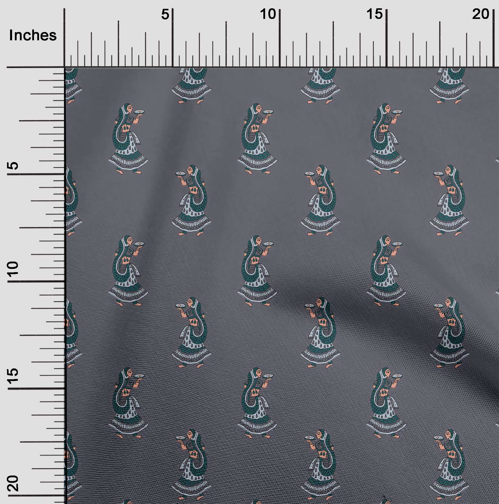 oneOone Silk Tabby Fabric Women Block Print Fabric By The Yard 42 Inch ...