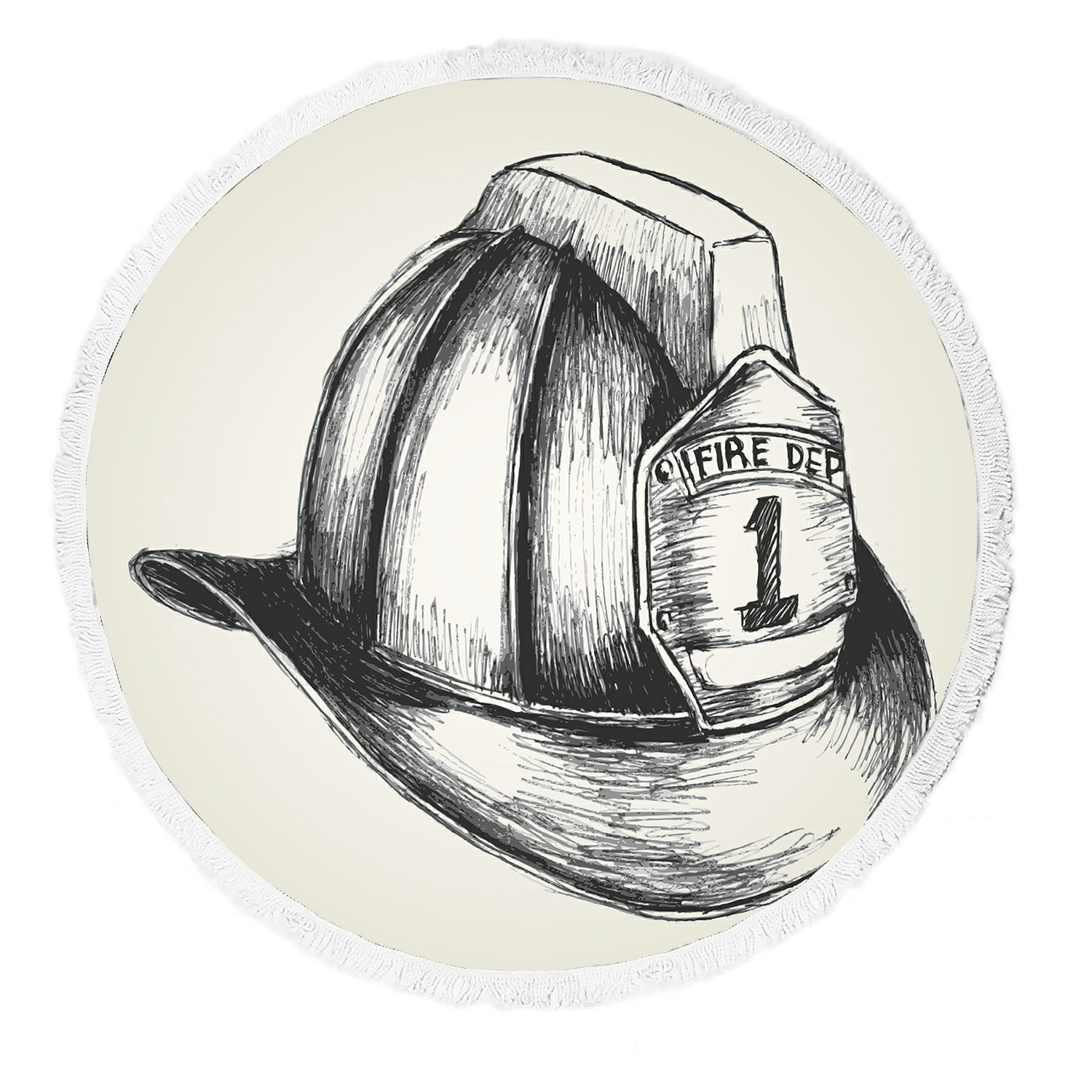 How To Draw A Firefighter Helmet