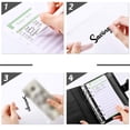Giugt A6 PU Leather Notebook Binder, Budget Planner Organizer, Cash ...