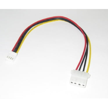 IDE 4 Pin Molex to 4 Pin Floppy Disk and 4 Pin Molex Power Cable ...