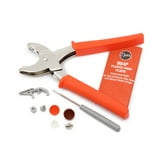 Dritz Plastic Snap Pliers with Tools for Size 20 Snaps, Orange ...