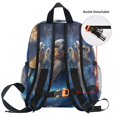 ALAZA Turtle at Starry Sky Pattern School Backpack Student Bookbag Mini ...