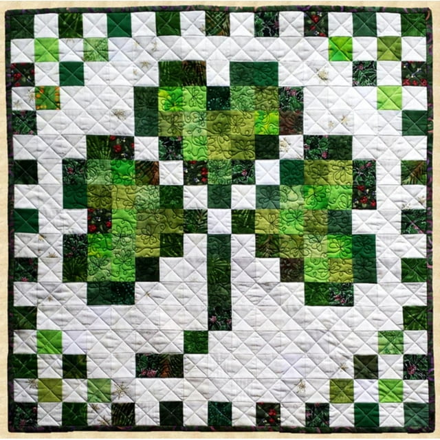 March Shamrock Quilt Pattern - Walmart.com