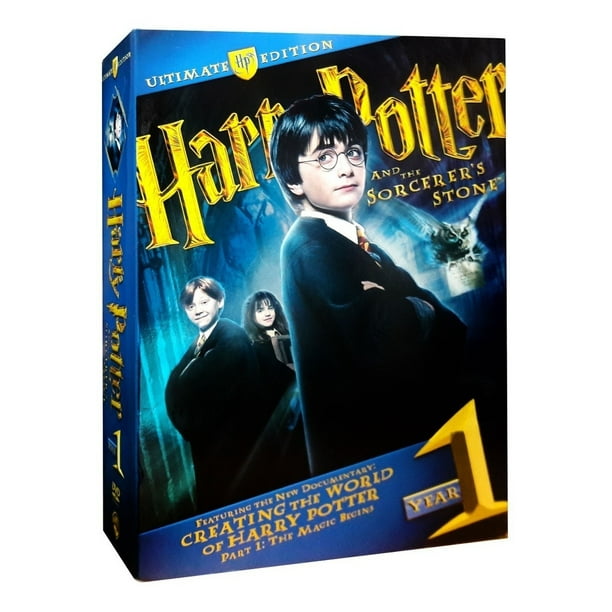 Harry Potter Ultimate Edition Año 1 La Piedra Filosofal Dvd Warner Bros ...
