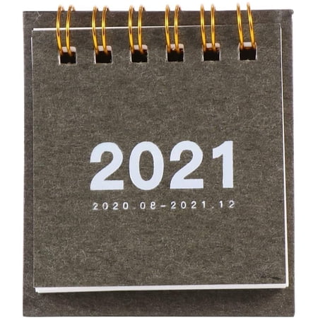 HTCM 2021 Mini Calendar Tear Off Flip Desk Calendar Stand Up Calendar ...