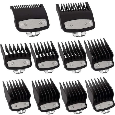 Clipper Guards Cutting Guides For Wahl Clipper With Metal Clip(pack Of ...