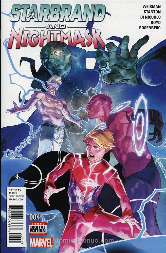 Starbrand And Nightmask #4 VF ; Marvel Comic Book - Walmart.com