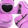 Hzzsbu Cute Star Shape Plush Ita Bag Crossbody Backpack with Display ...