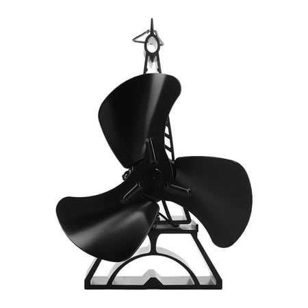 Thermoelectric Fan, 3 Blade Wood Stove Fan Heat Powered For Home ...