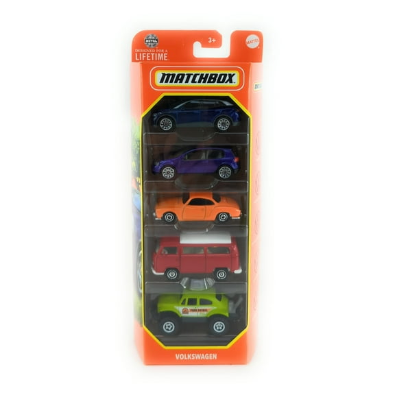 Matchbox City Adventure II 5 Car Pack 1:64 Scale Die Cast Vehicles ...