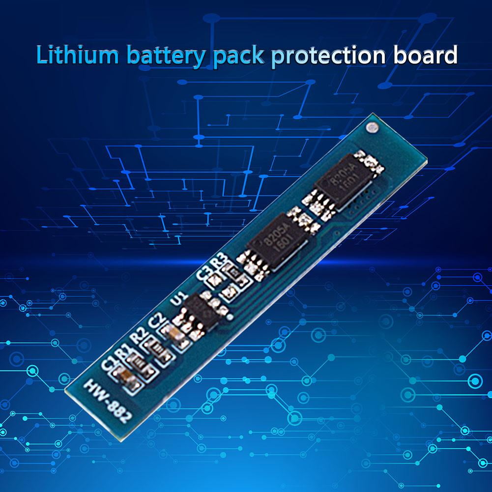 2S 3A 7.4V 8.4V 18650 Cargador de batería de litio Placa de protección BMS HW-882 Universal ...