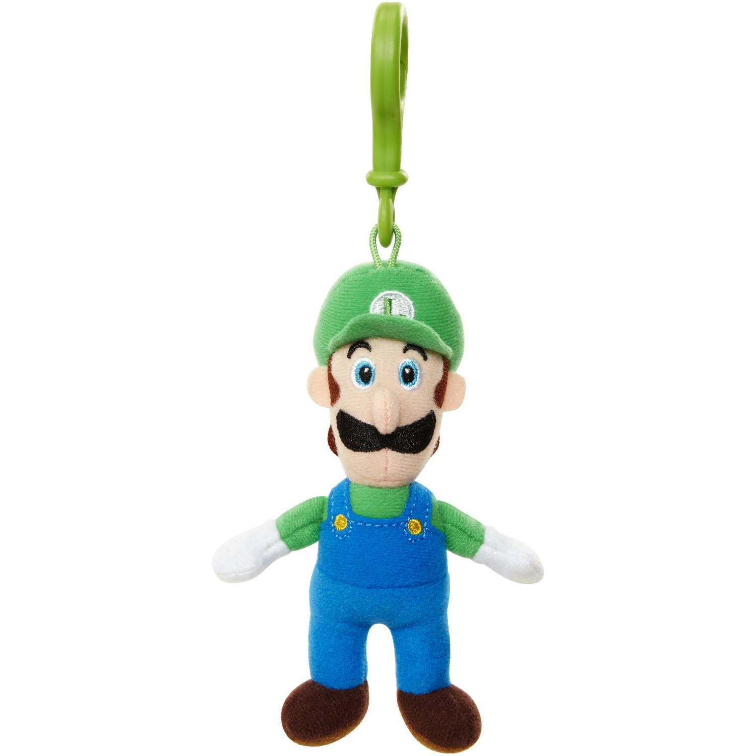 4 Pcs Jakks Pacific World of Nintendo Plush Keychain- Luigi, Mario ...