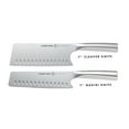 Schmidt Brothers® Cutlery Cleaver & Nakiri 2 Piece Set with German ...