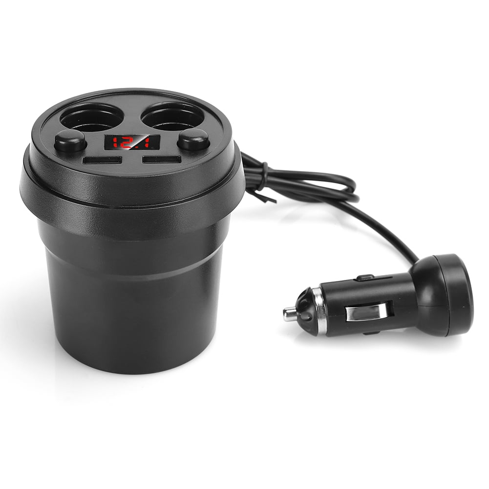 Click here for Fosa Multifunction Dual Usb Port Cup Car Charger A... prices