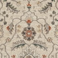 Loomaknoti Minerva Alanso 5' x 7' Oriental Indoor Area Rug , White ...