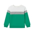 AHTJRT Boys Crewneck Tshirt Colorblock Long Sleeve Sweatshirt Fall ...