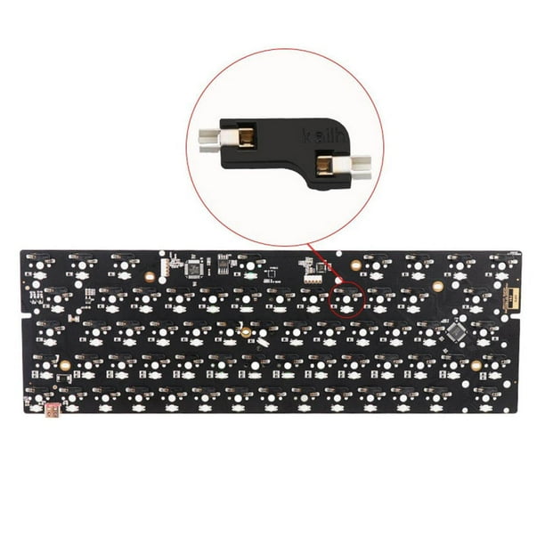 Enqiretly Hot Swap Pcb Socket Connector For Kailh Keyboard Mx Swap Pcb