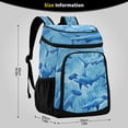 36 Can Large Insulated Backpack Cooler Leakproof Lunch Backpack with ...