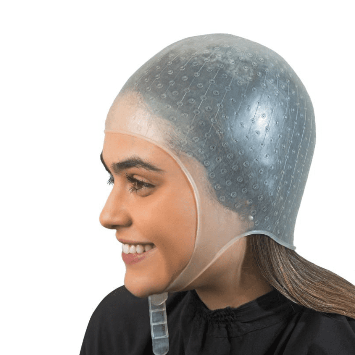 Dompel - Silicone Highlight Hair Cap Color White Type Athenas Model 400 ...