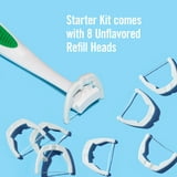 REACH Ultraclean Access Flosser Starter Kit with 8 Refill Heads ...