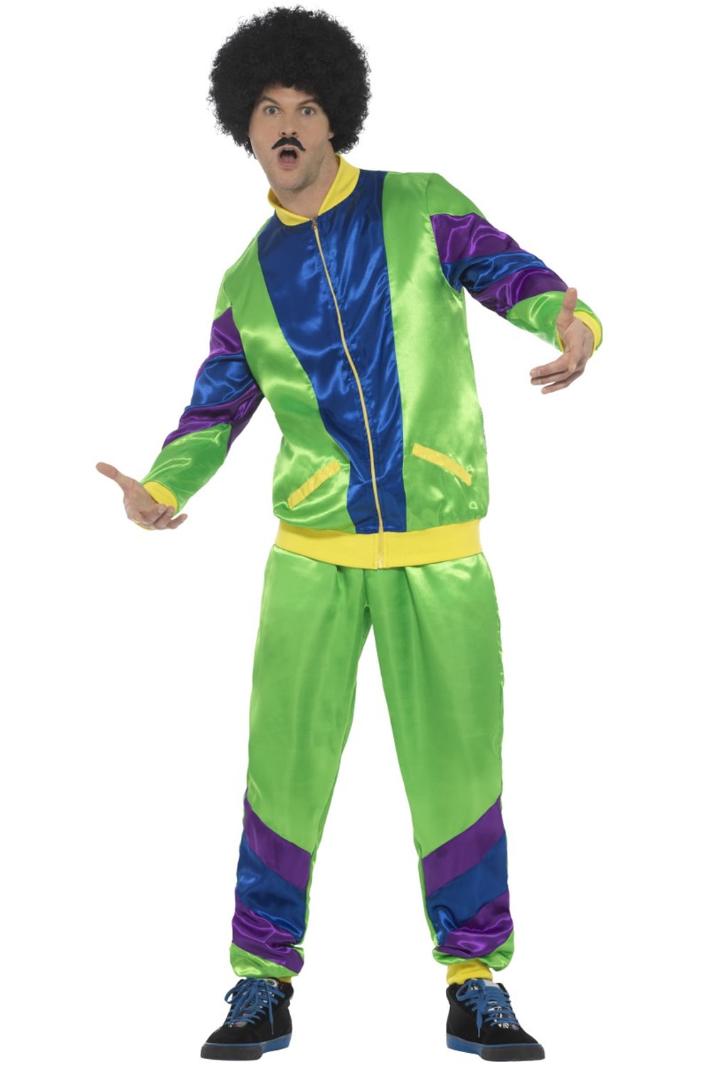 80s Male Shell Suit Adult Costume - Walmart.com