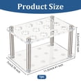 Acrylic Laboratory Test Tube Rack 201 Stainless Steel Column Support ...