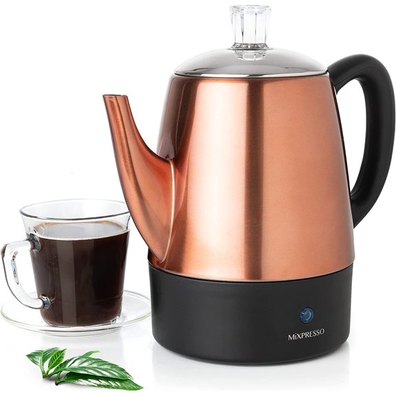 KoolMore Electric 100 Cup Commercial Coffee Percolator in Stainless ...