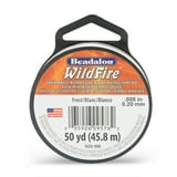 6 Pack: Beadalon® WildFire™ 0.008" Frost Bead Weaving Thread - Walmart.com