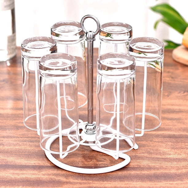 Desktop Ration Water Mug Cup Glass Holder Draining Drying Rack Stand ...