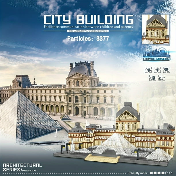 Assemble Your Own Piece of History 3D Building Blocks Model of the ...