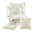 Mainstays 5-Piece Vanilla Dream Medallion Comforter Set, Full/Queen ...