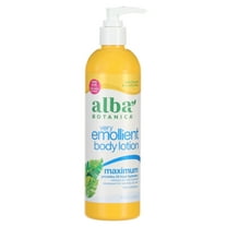 Alba Botanica Very Emollient Unscented Body Lotion with Aloe Vera for ...