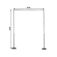 BalsaCircle 10 feet x 12 feet Black Heavy Duty Metal DIY Adjustable ...