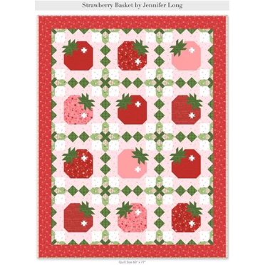 Riley Blake Midnight Rose Garden Quilt Kit, Floral Pattern, Cream, with ...