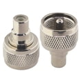 -259 male to TV female straight through converter plug to jack adapter ...