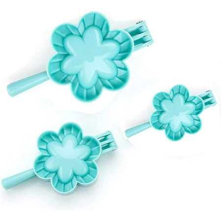 3 Pcs Manual Chinese Dumplings Pasty Shapes Cutter Gyoza Empanada Shape ...