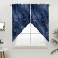 Abstract Marble Texture Swag Valances for Windows 36 inches Long, Deep ...