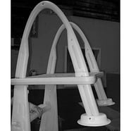 Confer Plastics Roll Guard a-Frame Ladder with Gate for Swimming Pool ...