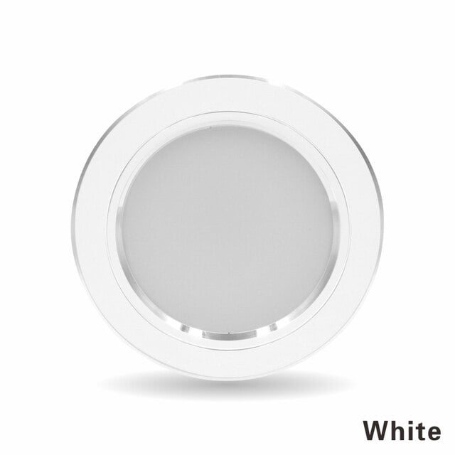 Foco Led redondo para empotrar en el techo, luz descendente para ...