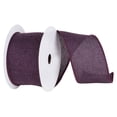 Vickerman 4" x 10 Yard Mauve Sparkle Burlap Ribbon - Walmart.com
