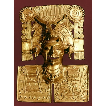 Mixtec: God Of The Dead. /Ngold Pendant Of Mictlantecuhtli, God Of The ...