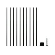 Westbury Tuscany C10 Aluminum Porch Deck Railing Kits for Metal Stairs ...