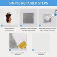 6 Inch 6Pack Drywall Patch Drywall Repair kit, Wall Repair Patch Kit ...