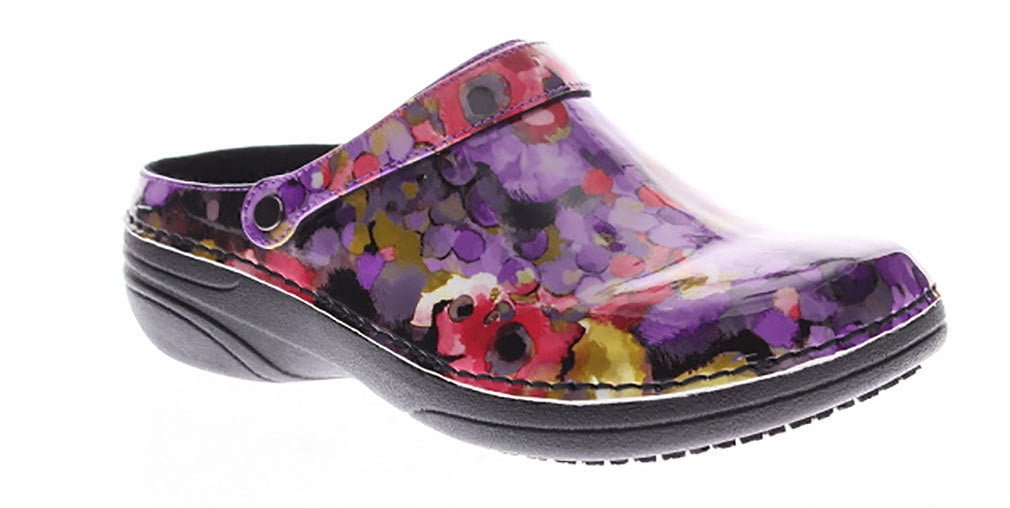 Spring Step Pro Women's Kilkenny Purple Clog 8 W - Walmart.com